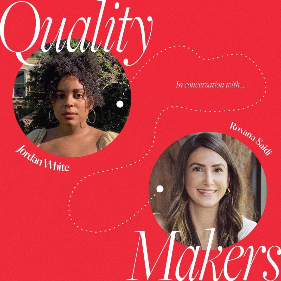 Roxana Saidi of Táche Interview (2022) | The Quality Edit